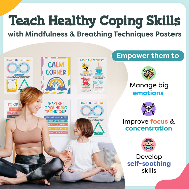 Calm Down Corner Posters – Calm and Joyful Kids