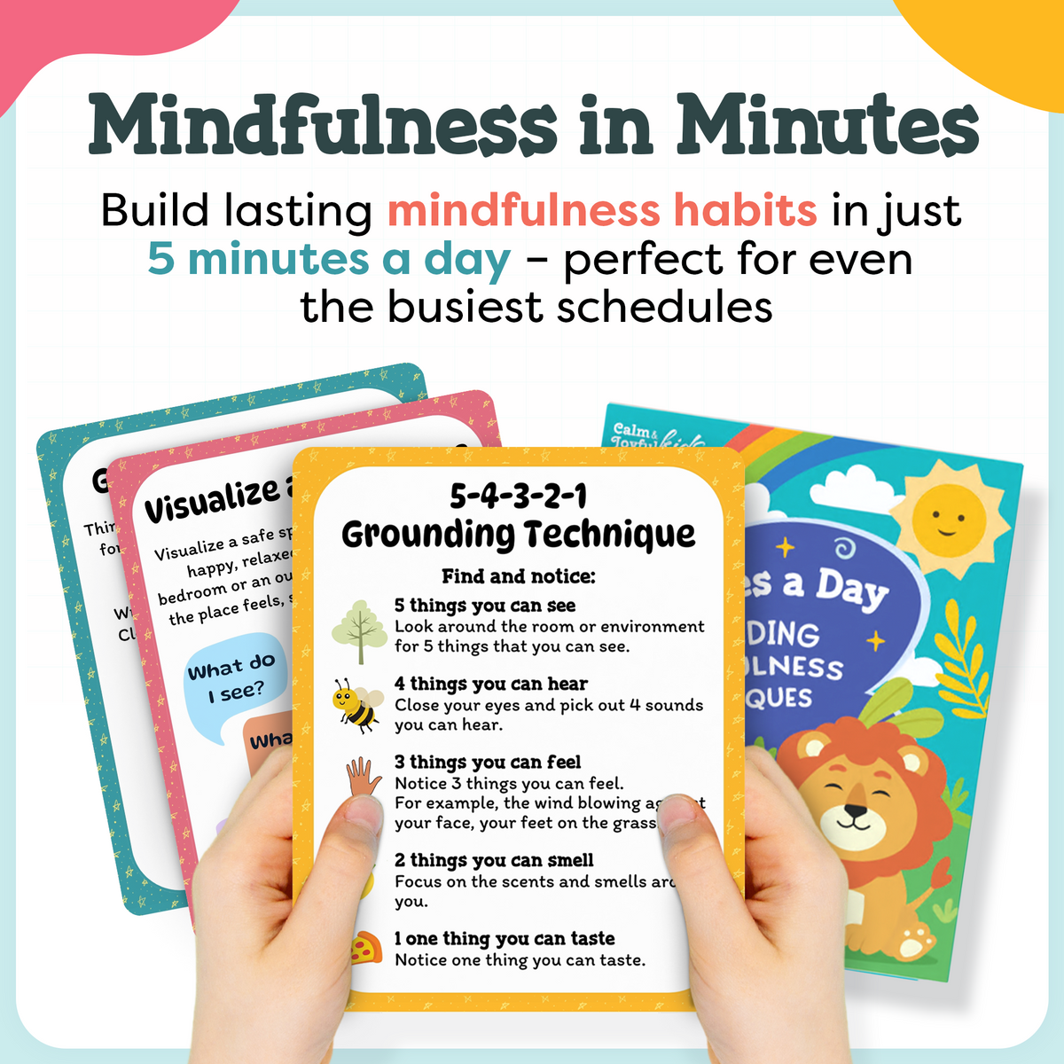 5 Minutes a Day Grounding Mindfulness Techniques for Kids – Calm and ...