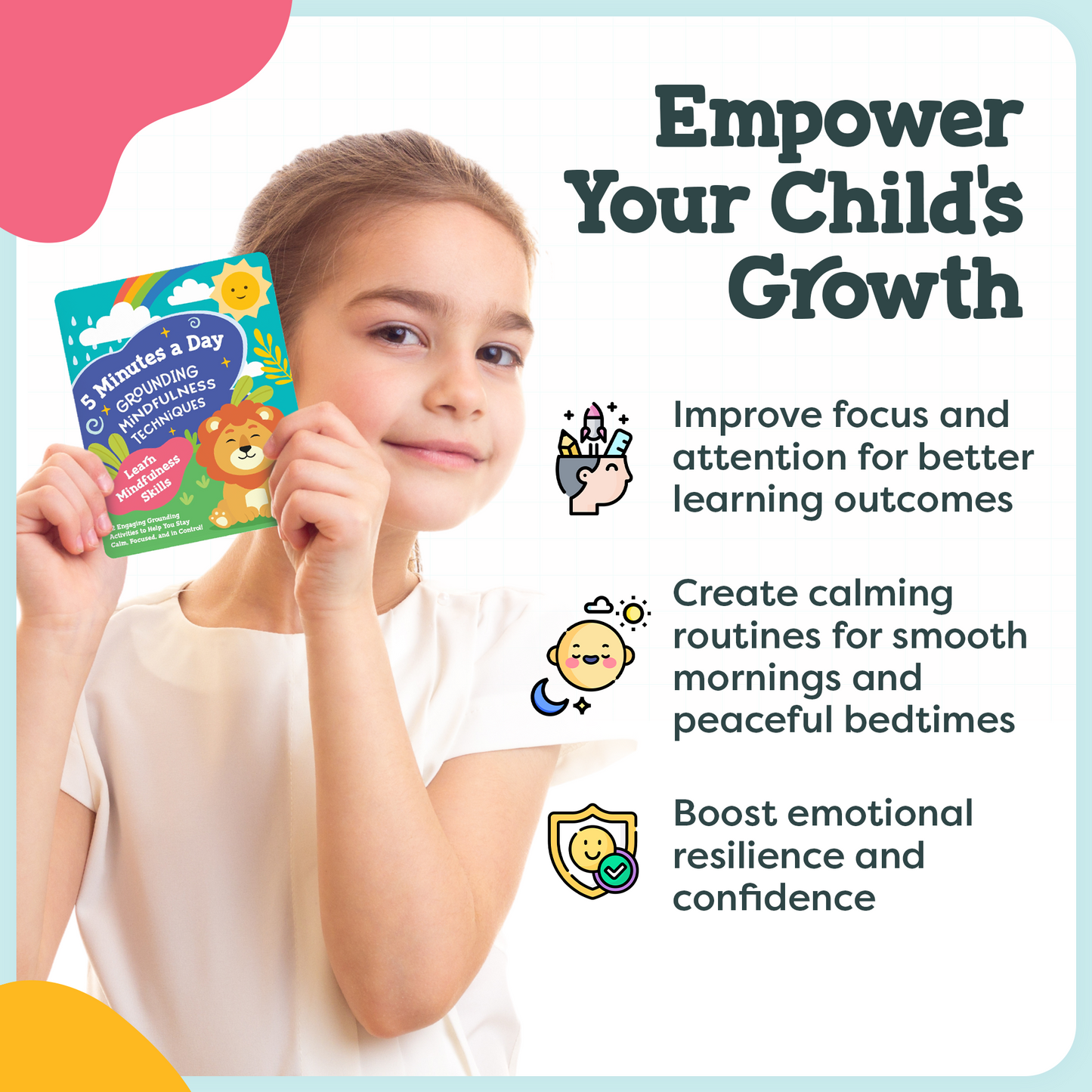 5 Minutes a Day Grounding Mindfulness Techniques for Kids – Calm and ...